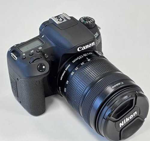 Canon eos 77d efs 18-135mm