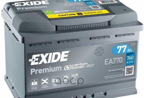 Exide EA770 premium аккумуляторная батарея 19