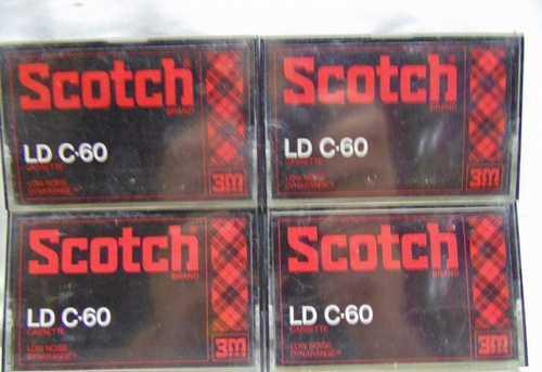 Аудиокассета Scotch LD C-60. Made in Japan. 5