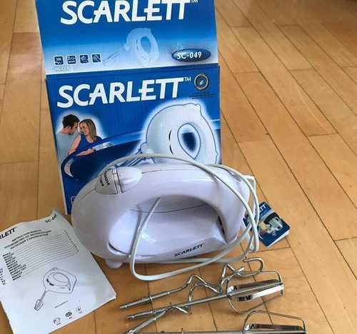 Миксер ручной Scarlett новый в упаковке