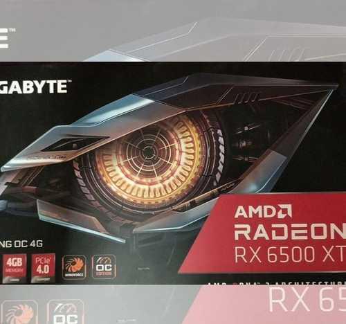 Видеокарта gigabyte AMD Radeon RX 6500 XT gaming O