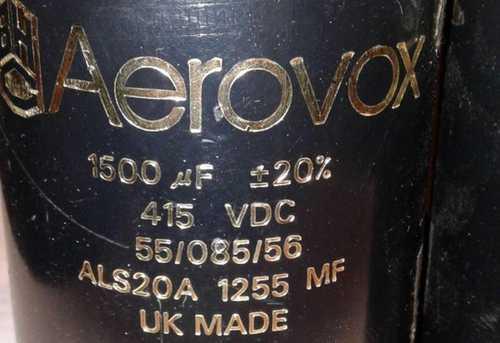 Aerovox 1500mf 415vdc