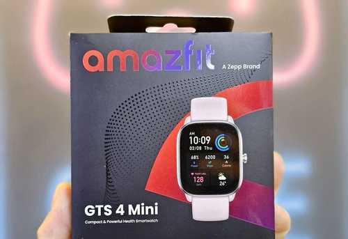 Смарт-часы Amazfit GTS 4 mini, розовый