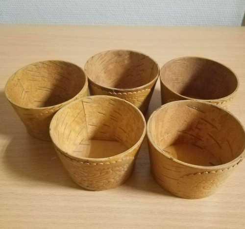 Стаканы из бересты