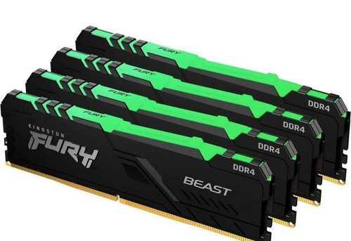 Оперативная память Beast Black RGB DDR4 3600, 4x8