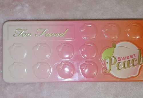 Палетка теней TOO faced (Персик)