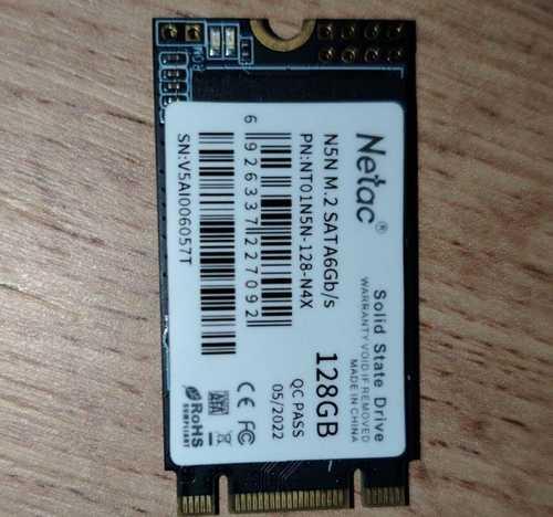 SSD M.2 128gb