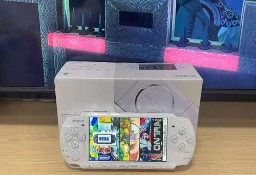 Новые Sony PSP 3008 White 320 Игр, комплект