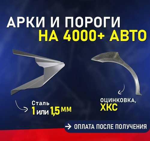 Ремонтные арки на киа Церато (Kia Cerato)