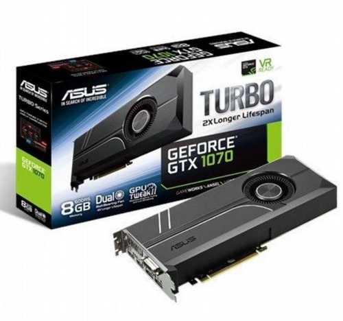 Видеокарта asus gtx 1070 8gb turbo