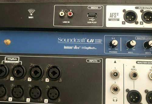 Микшерный пульт Soundcraft Ui12