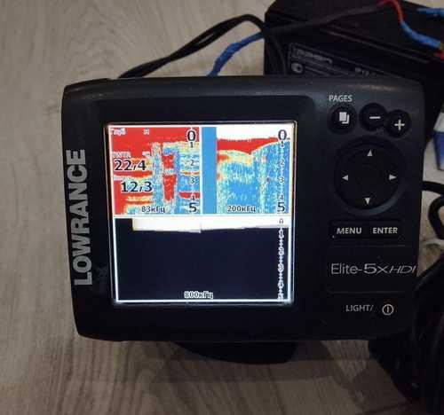Эхолот lowrance elite 5 hdi