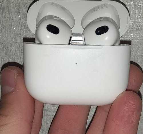 Беспроводные наушники apple airpods 3