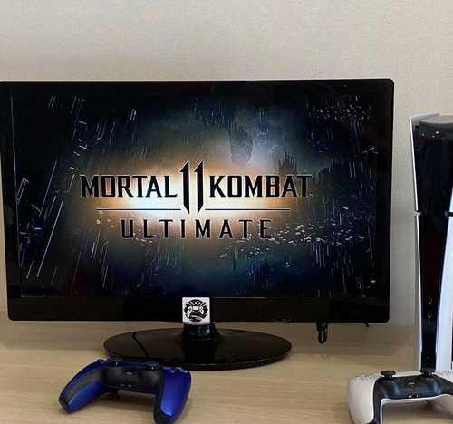 Sony playstation 5 + 2 геймпада + игры