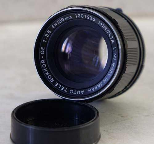 Объектив Minolta Auto Tele Rokkor-QE 100mm f3.5