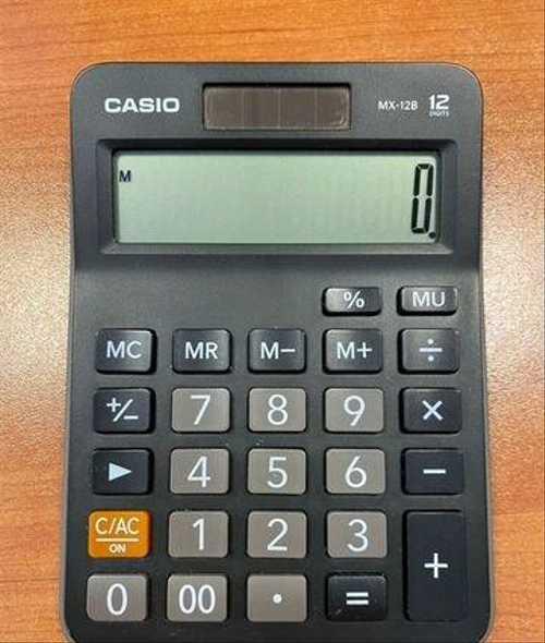 Калькуляторы Casio и Citizen