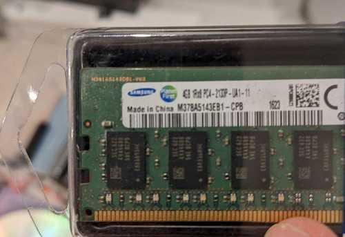 Оперативная память samsung ddr4 2*4gb