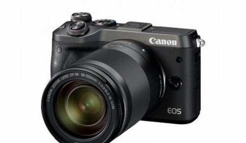 Фотоаппарат Canon EOS M6 Mark II Kit EF-M 18-150 I