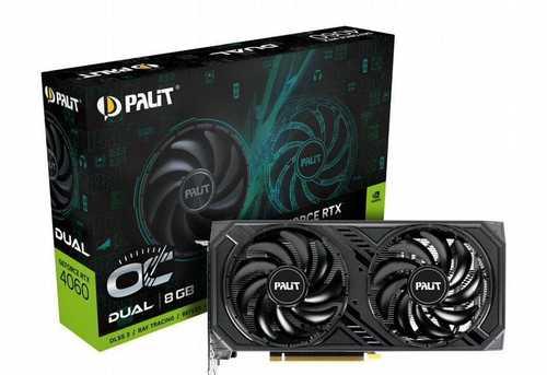 Видеокарта Palit nvidia GeForce RTX 4060 dual OC