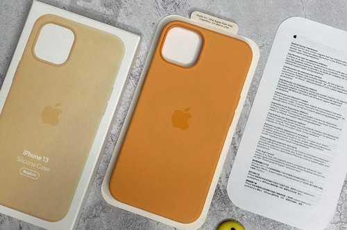 iPhone 13 MagSafe Silicone Case Оранжевый Marigold