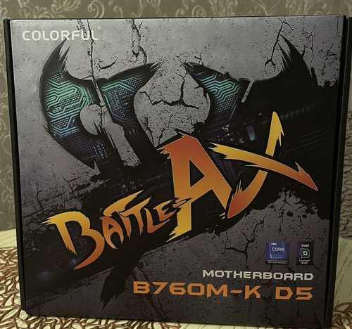 Новая Colorful battle-AX B760M-K D5 V20