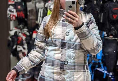 Куртка горнолыжная женская Sportek зимняя новая