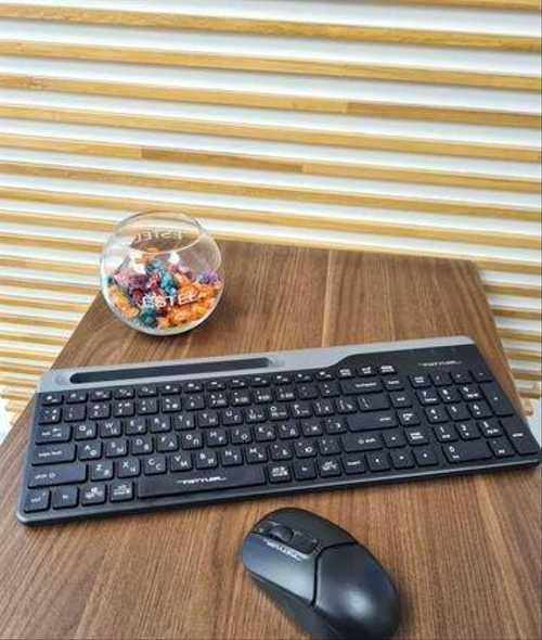 Клавиатура беспроводная A4Tech Fstyler и мышь