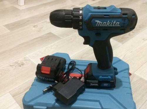 Аккум. Шуруповерт Makita 18v -2Ah. Новый Заводской