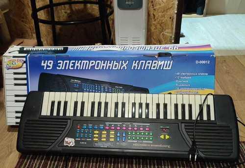 Синтезатор casio детский