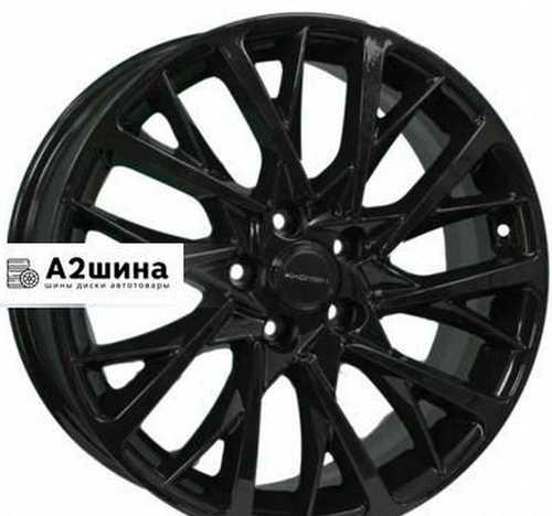 Диски Khomen Wheels KHW1804 (Jac/Москвич 3) Black 7,5*18 5*108 ET40 54,1