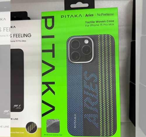 Чехол pitaka Credit card iPhone 15 Pro MAX 6.7