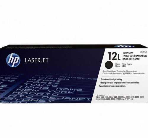 Картридж HP Q2612L (12L) оригинальный для принтера