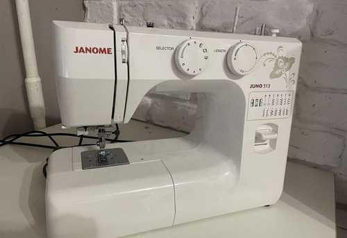 Швейная машина Janome juno 513