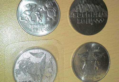 Олимпийские монеты Олимпиада Сочи 2014