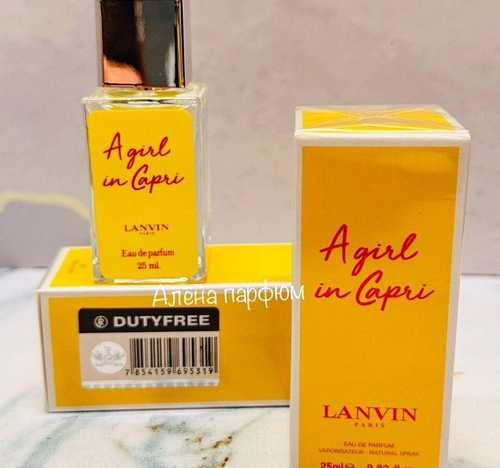 Тестер Lanvin A Girl In Capri 25 ml Парфюм ОАЭ