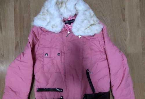 Куртка женская новая розовая 44 размер