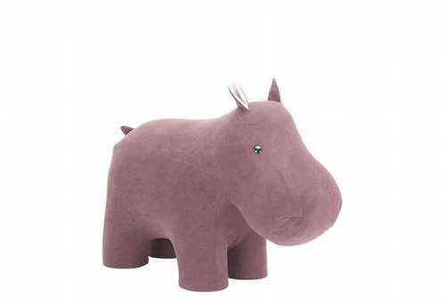 Пуф детский Аскона Hippo pink