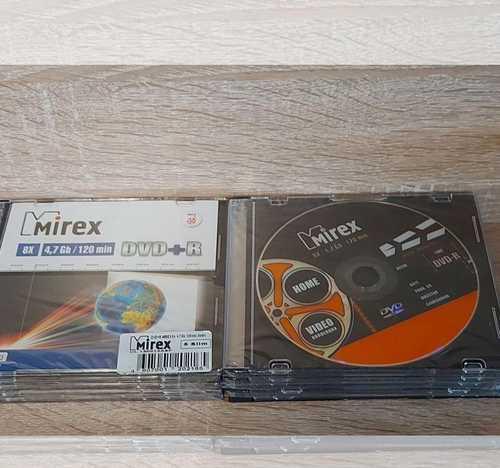 Новые диски Mirex DVD R и DVD-R