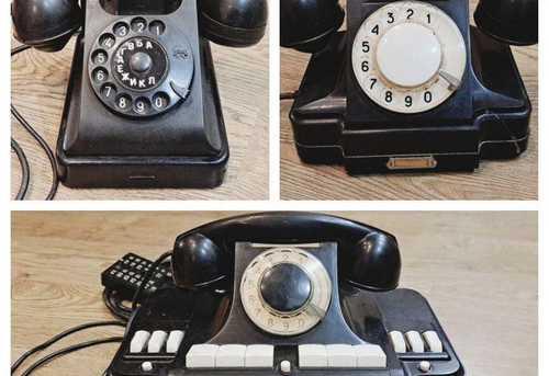 Старинные телефоны кд-6, вэф, карболит