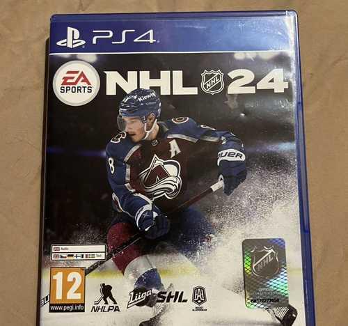 Диски на ps4 nhl24