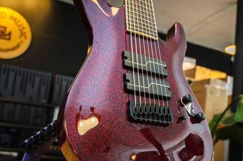 ESP LTD SC-608 Baritone Red Sparkle