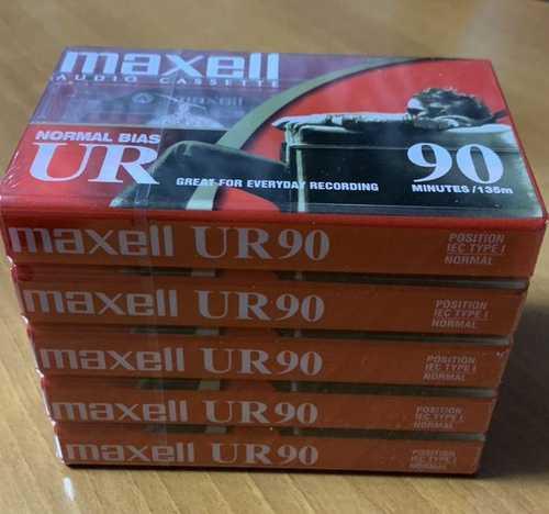 Аудиокассеты maxell UR 90