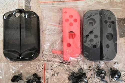 Joy con корпус, кнопки, стики, бампер