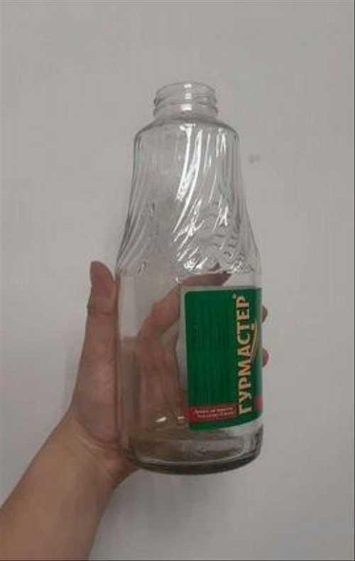 Бутылка стеклянная 1 л