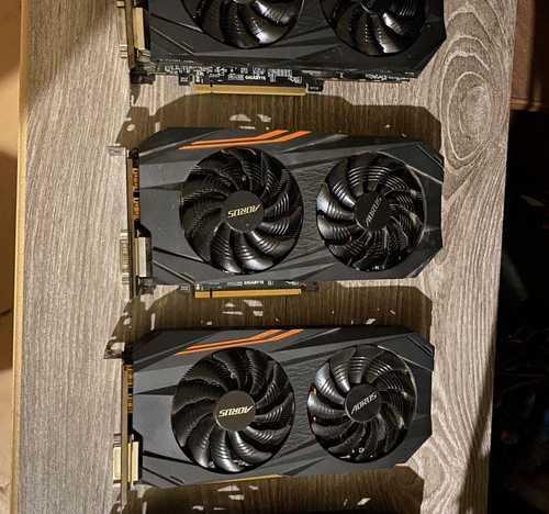 Видеокарта rx580 8gb aorus gigabyte