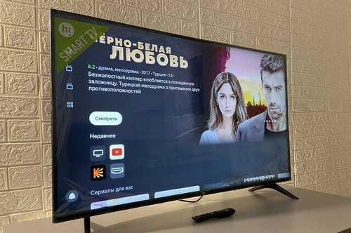 Новый метровый, тонкий 4K UHD Smart TV телевизор