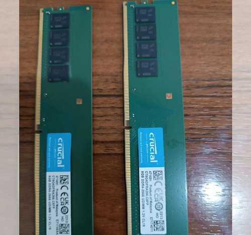 Оперативная память ddr4 8gb crucial 2666