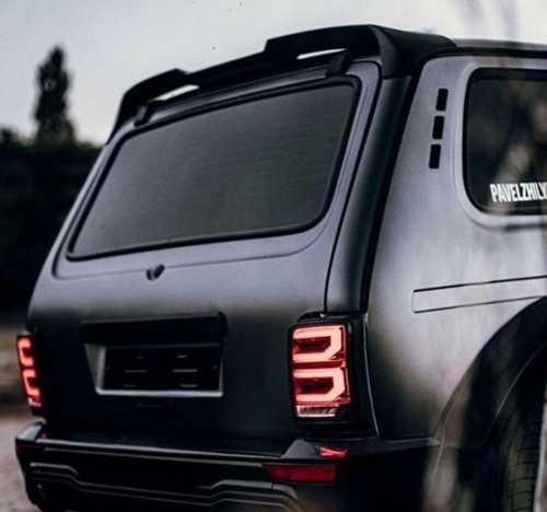 Спойлер Чистое Стекло на LADA Niva Legend, Urban