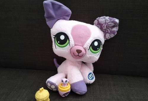 Littlest Pet Shop игрушка и колечко, Hello kitty