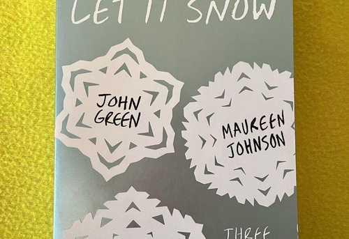 Книга на английском Let it snow (Пусть идет снег)